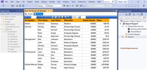 Calculate Running Total In SSRS Grouped Report