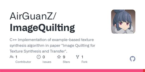 GitHub AirGuanZ ImageQuilting C Implementation Of Example Based Texture Synthesis Algorithm