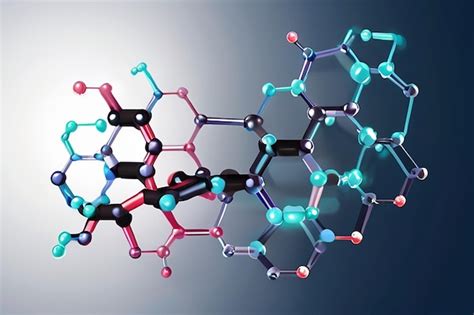 Premium Photo Hexagonal Molecular Structure For Medical Science And