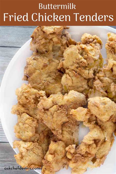 Crispy Fried Chicken Tenders Chef Dennis