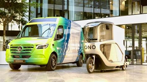 Abdelaziz Nabaoui On Linkedin Mercedes Benz Sustaineerand Onomotion Cargo Bike Collaboration