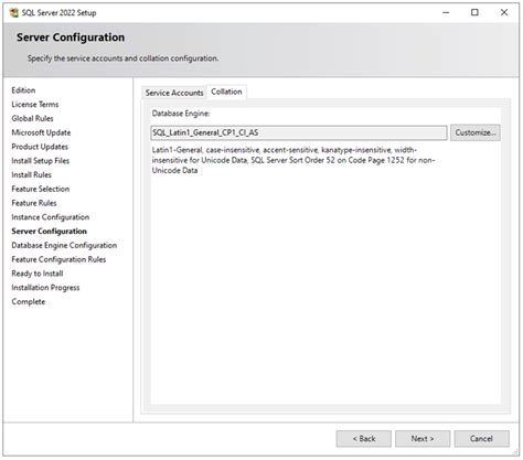 Installing Sql Server 2022