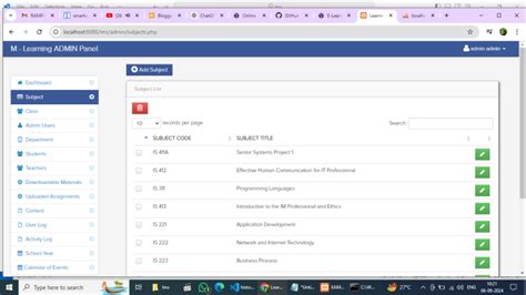 E Learning Management System Project In Php With Source Code And Report Download Kashipara