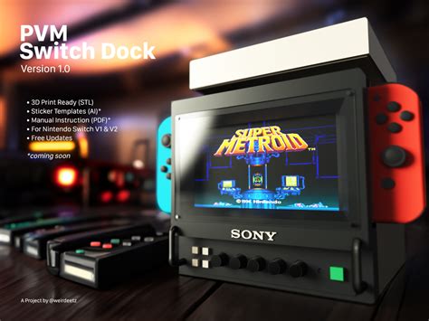 3d File Pvm Switch Dock 3d Print 💻・template To Download And 3d Print・cults