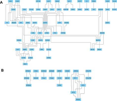 Ppi Network Construction A Ppi Network Of The Co Upregulated Degs Each