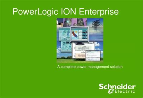 Ppt Powerlogic Ion Enterprise Powerpoint Presentation Free Download Id 5158515