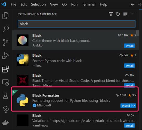 VSCodeにPythonのフォーマッタであるBlackを適用させる方法