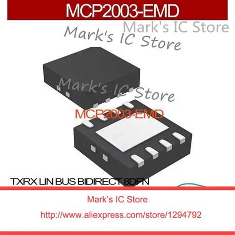 mcp2003 emd txrx lin bus bidirect 8dfn mcp2003 2003 mcp2003 2003 mcp200 2003 bidirectional