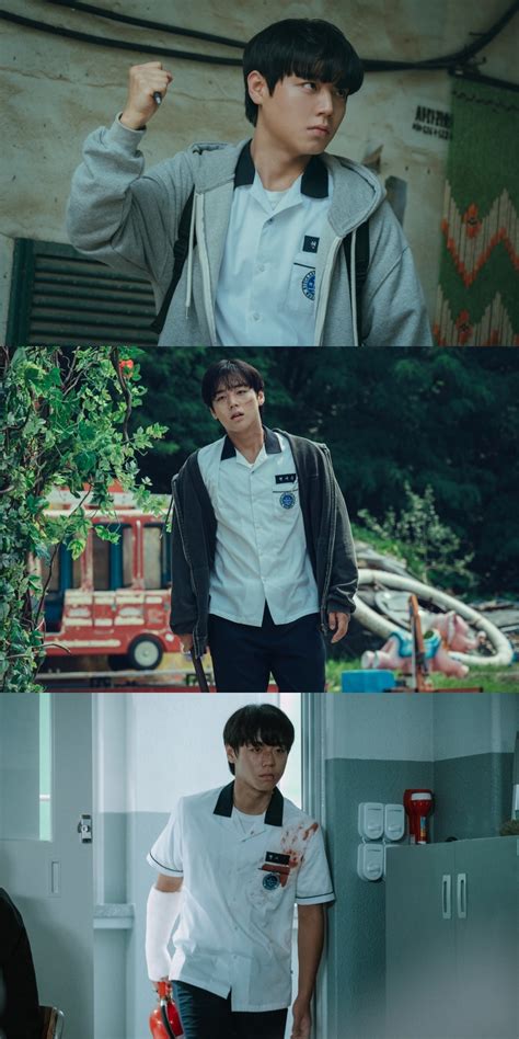 박지훈 상대 배우와의 합 생각하며 액션 연습약한영웅