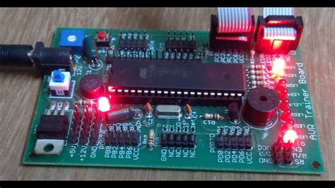 Led Pattern2 Using Atmega16 Youtube