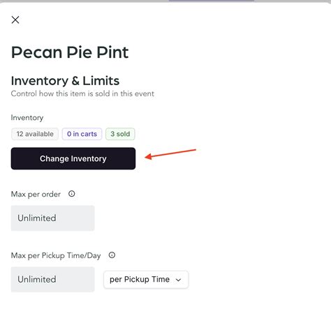 Understanding And Managing Inventory Limits Hotplate Help