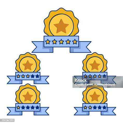 고객 서비스 개념 별 피드백 15 별 배지 온라인 설문 조사 소비자가 피드백을 제공 흰색 배경에 별 배지 평가 배경에 평면 벡터 그림입니다 1위에 대한 스톡 벡터 아트 및