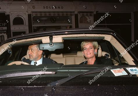 Princess Diana Business Tycoon Gulu Lalvani Editorial Stock Photo