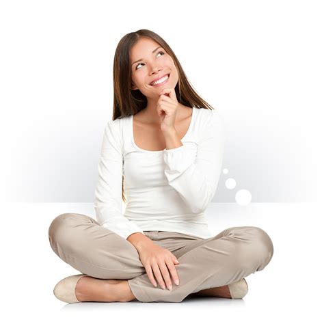 Thinking Woman Png Transparent Images Pictures Photos