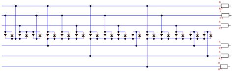 Charlieplexing Drive 30 Leds With Only 6 Pins