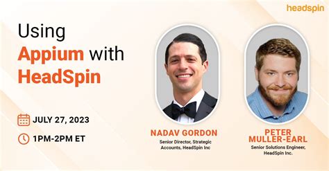 Headspin On Linkedin Using Appium With Headspin