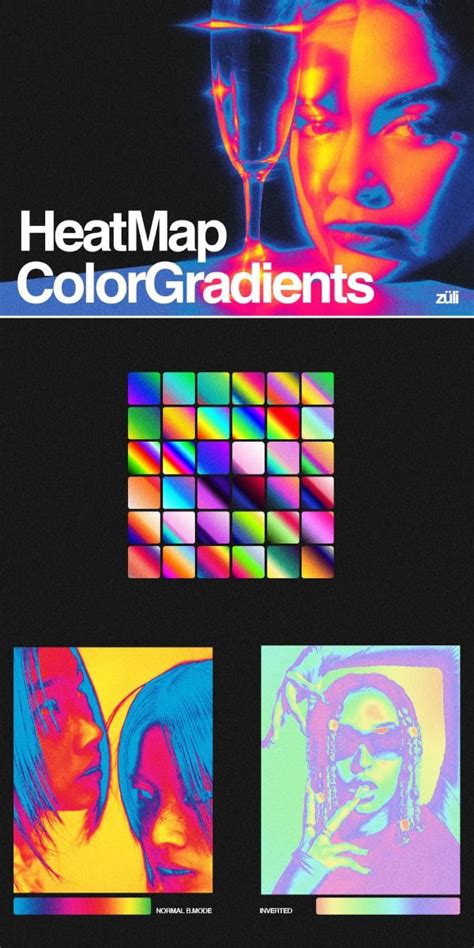 70 Heatmap Color Gradients Gradient Color Graphics Design Ideas Color