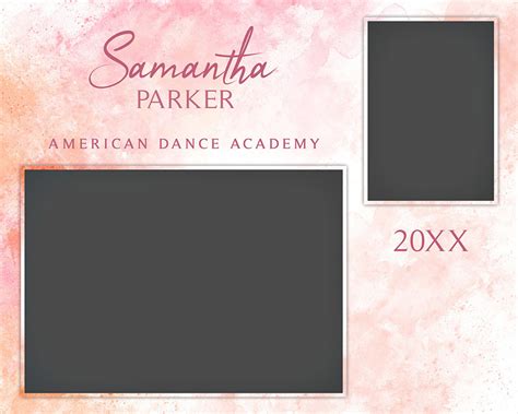 Memory Mate Photo Template Pastels