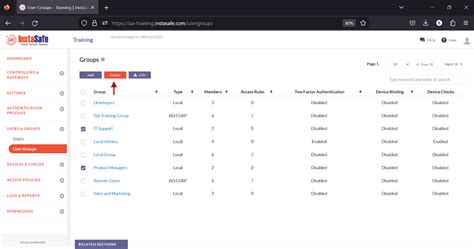 Configuring Local Groups
