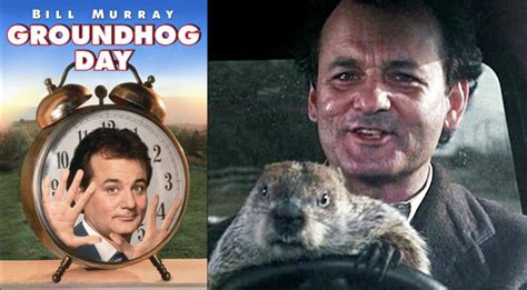 Groundhog Day Bill Murray Wire Buzz Bill Murray Relives Groundhog