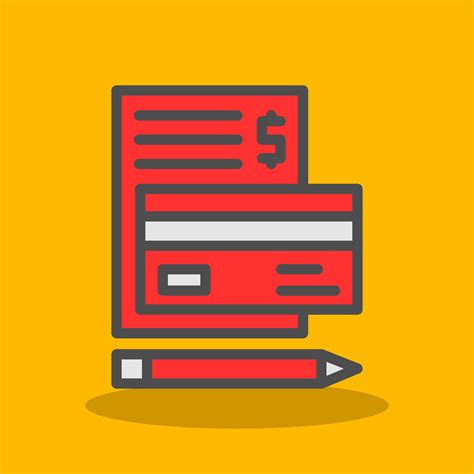 Business Credit Report Vector Icon Design 21258388 Vector Art At Vecteezy