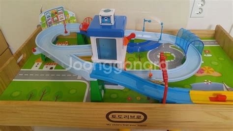 원목테이블 원목 기차놀이세트 대형 완구용품 중고나라