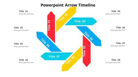 Powerpoint Arrow Timeline PPTUniverse