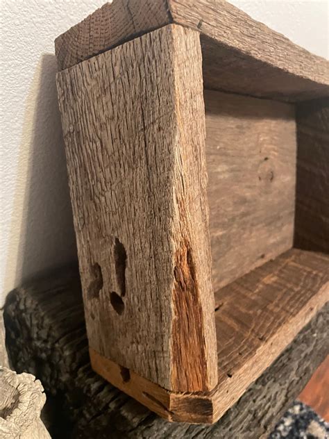 Rustic Wood Shadow Box Etsy
