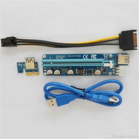 Jual Pci E Riser 1x To 16x Usb Riser Vga Mining Shopee Indonesia