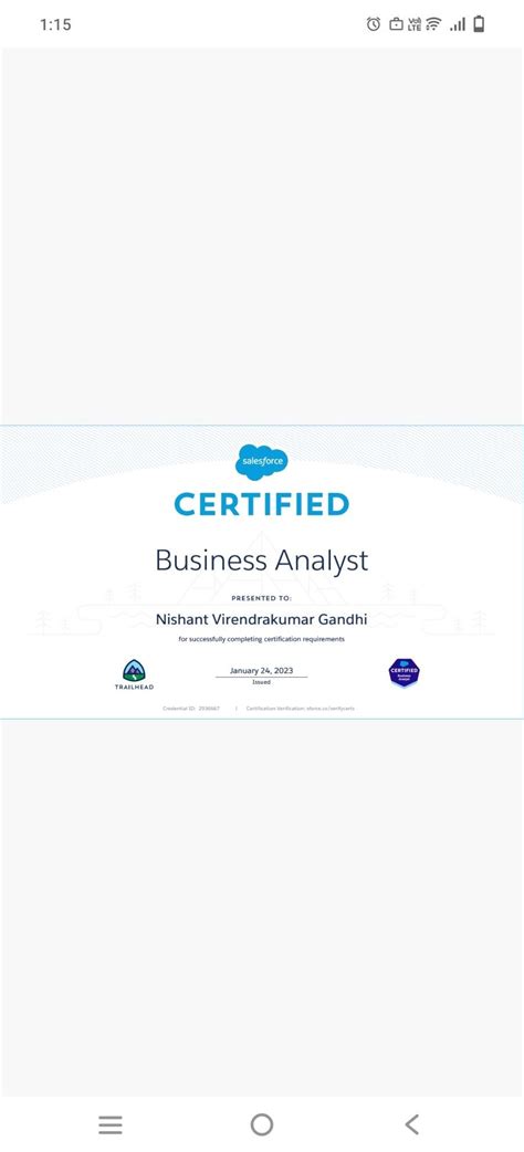 Nishant Gandhi On Linkedin Businessanalyst Salesforcecertified Sfdc Deloitte Thankyou 14