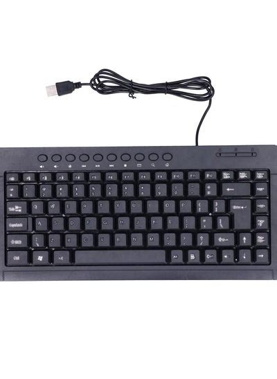 Crash K1000 Compact Keyboard Ergonomic Design Lightweight 95 Keys Built In Numeric