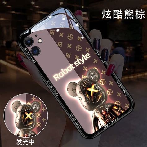 【3cmuse】iphone 13 發光手機殼 玻璃殼 I13 I12 I11 Promax 來電發光手機殼 Xsmax 蝦皮購物