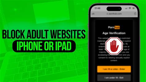 How To Block Adult Websites And Porn On IPhone Or IPad Full Guide YouTube