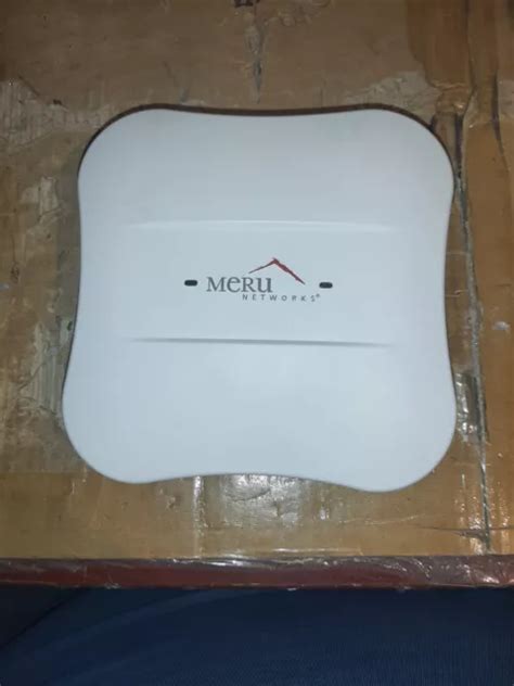 MERU NETWORKS DUAL Radio Access Point AP I Used Working PicClick CA