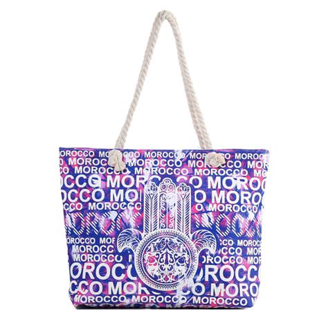 custom canvas foam logo tote bag morocco souvenir beach bag china beach bag and tote bag price