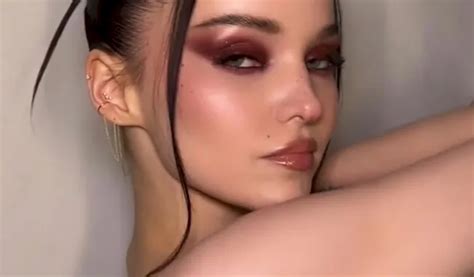 Dove Cameron Nip Slip In A Red Dress The Nip Slip