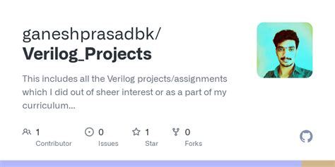 GitHub Ganeshprasadbk Verilog Projects This Includes All The Verilog Projects Assignments