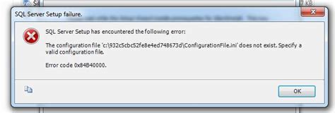 Sql Server Silent Installation Get Error During Installation Stack