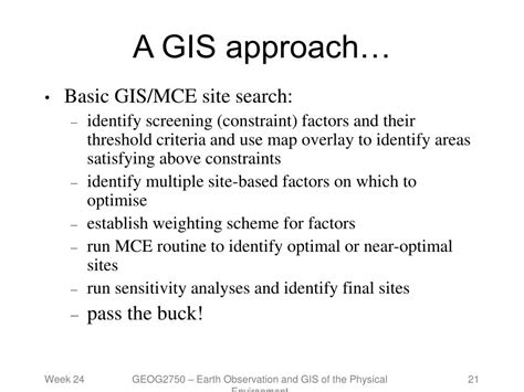 ppt lecture 20 spatial decision support systems sdss powerpoint