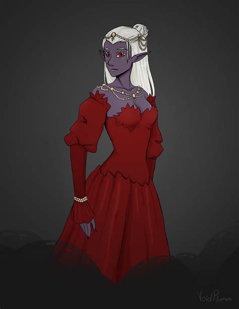 Oc Drow Princess Npc Rcharacterdrawing