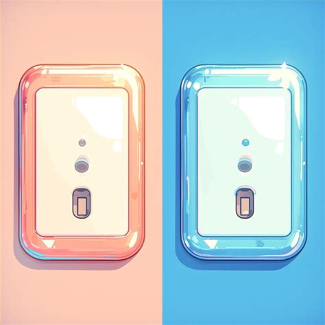 Premium Vector Smart Light Switches With Appbased Control And Scheduling