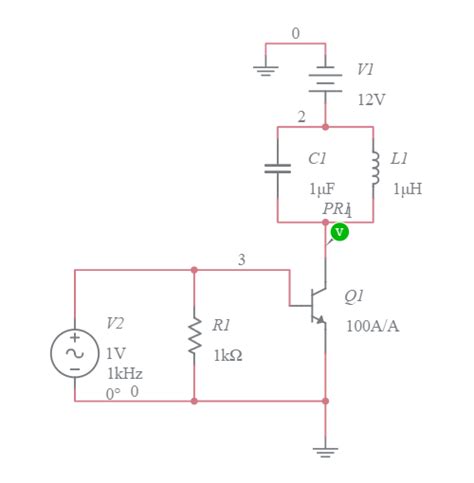 Class C Amplifier Multisim Live