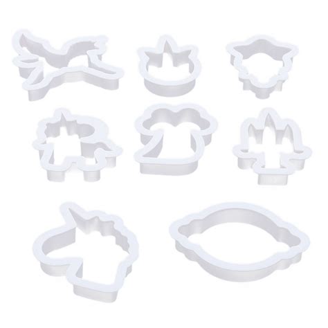 Badu Bg 8 бр компл Направи си сам сладък анимационен еднорог във формата на кон с форма на