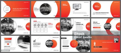 프레젠테이션 및 슬라이드 레이아웃 배경입니다 빨간색 그라데이션 원 템플릿을 디자인합니다 비즈니스 연례 보고서 전단지 마케팅 전단지 광고 브로셔 현대적인 스타일에 사용합니다