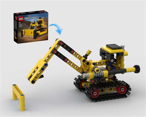 Lego Moc Mobile Crane 42163 Alternative By Erikgs Rebrickable Build With Lego