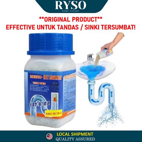 Powerful Home Clean Pipeline Dredge Helper Shopee Malaysia