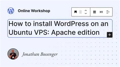 How To Install Wordpress On An Ubuntu Vps Apache Edition Homo Informaticus