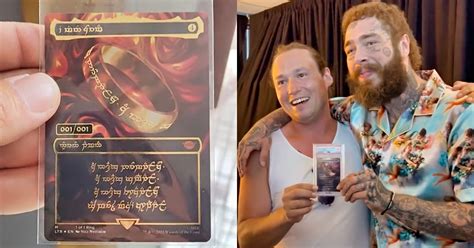 Post Malone Buys Rare 2 Million Magic The Gathering Card