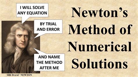Newtons Method Explained Example Youtube