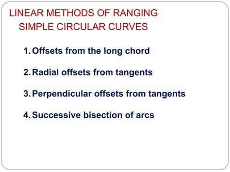 CURVE SURVEYING Btech Civil Engineeringpptx PPTX Geology Science